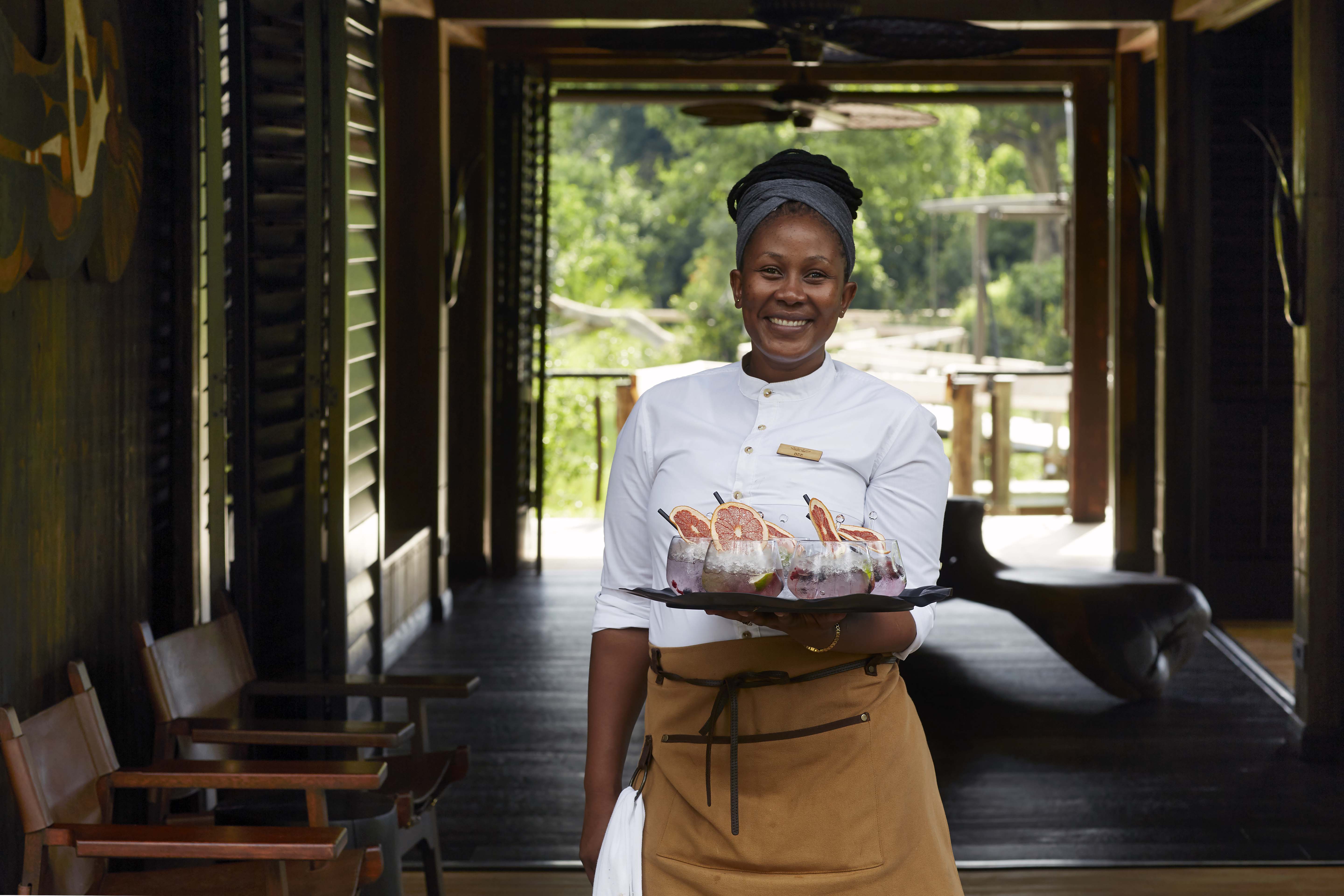 Xigera Glassware, Dining, Xigera Safari Lodge, Botswana