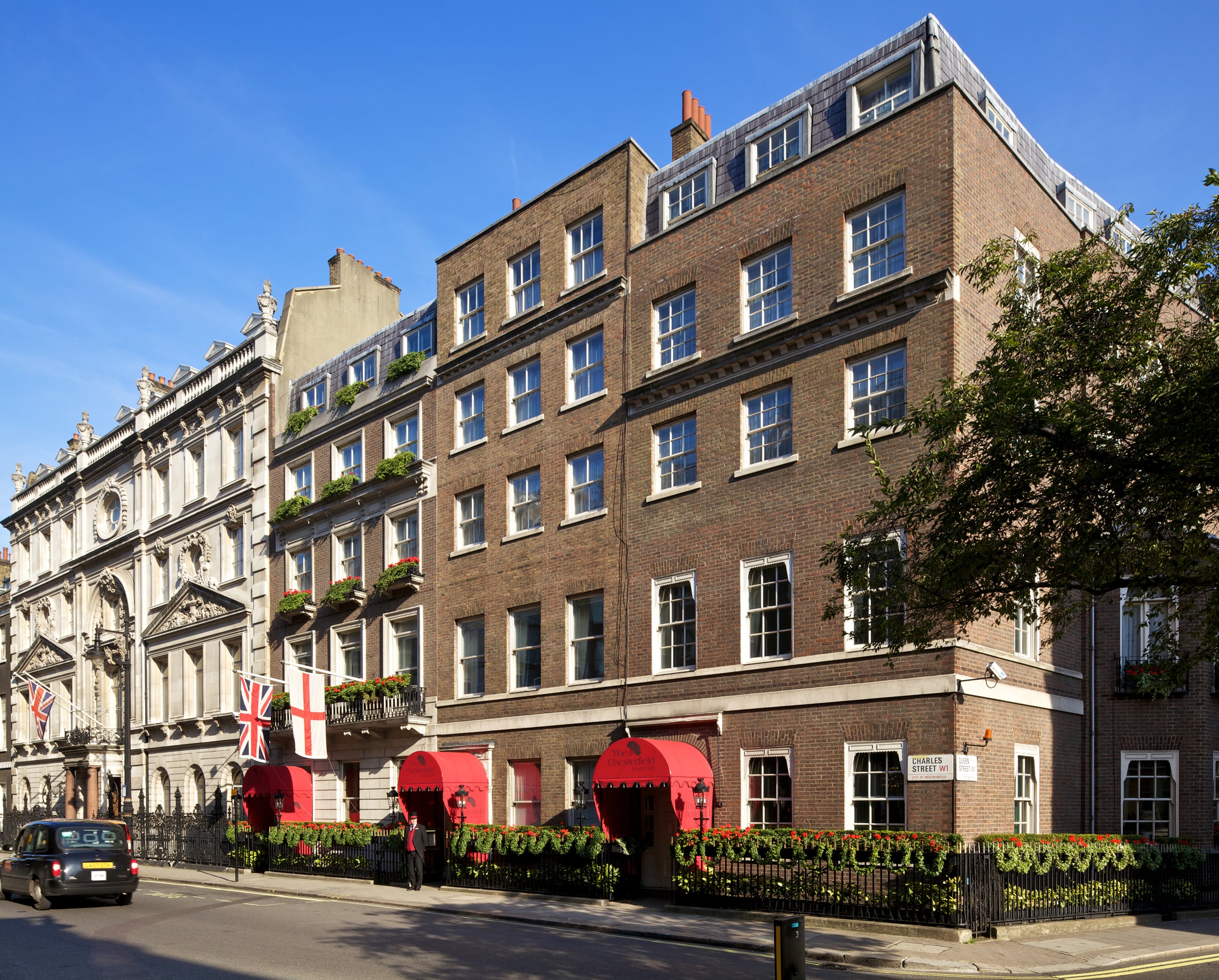 Locate the Chesterfield Mayfair a Luxury Hotel in London