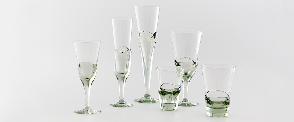 Xigera Glassware, Dining, Xigera Safari Lodge, Botswana