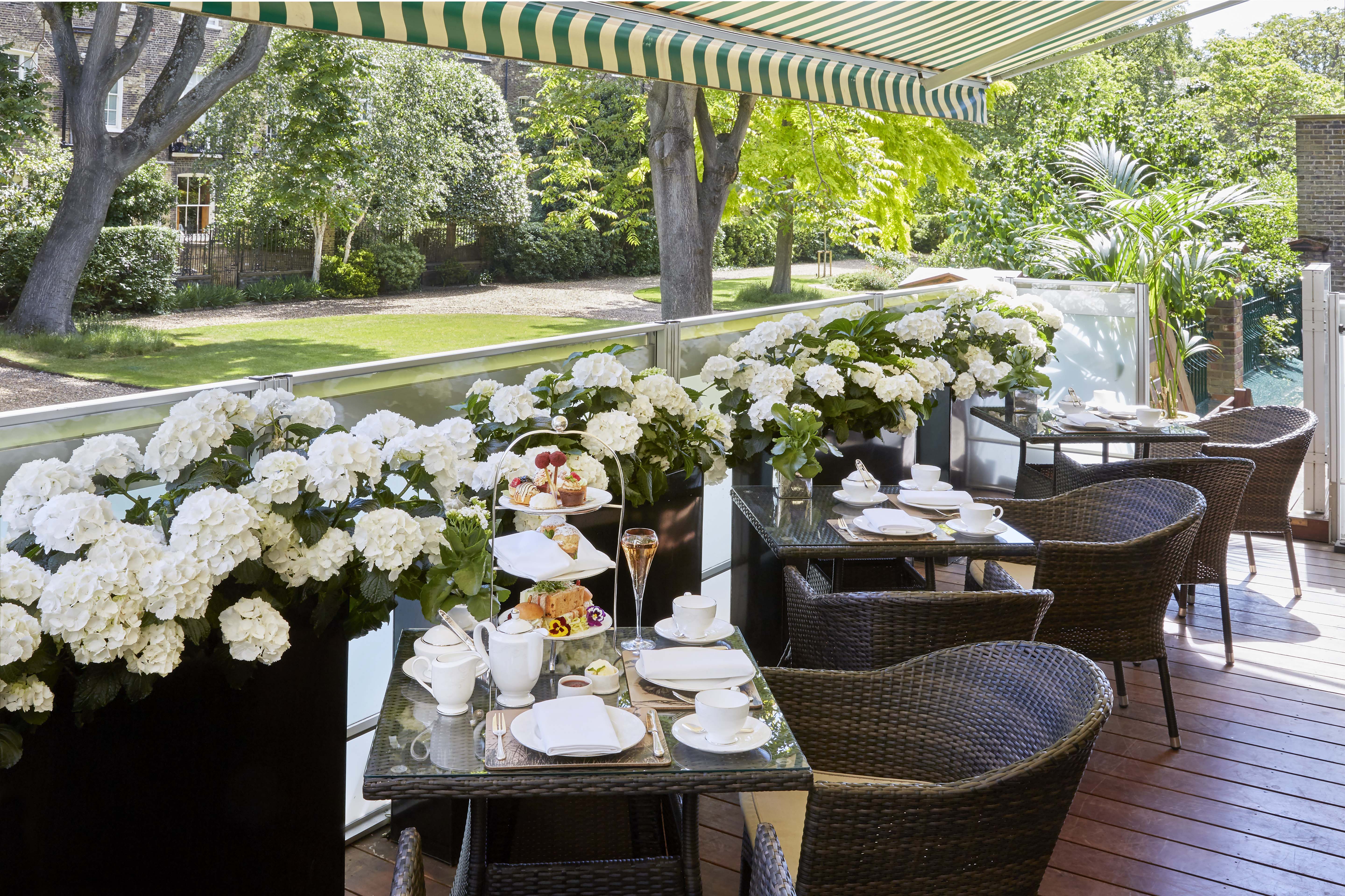 The Garden Terrace, The Montague on the Gardens in Bloomsbury, London
